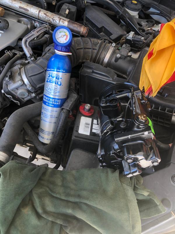 SubZero R-134a Refrigerant Kit with Stop Leak and Charging Hose 15.6oz ...