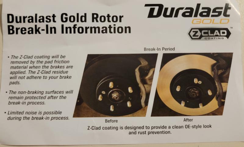 Duralast Gold Brake Rotor 55097DG Reviews
