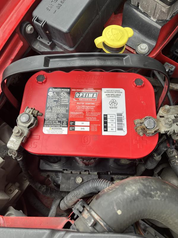 OPTIMA Red Top AGM Battery 35 / Group Size SAE - Type A 35 | AutoZone