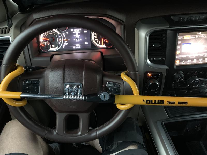 The Club Yellow Twin Hook Steering Wheel Security Lock Reviews