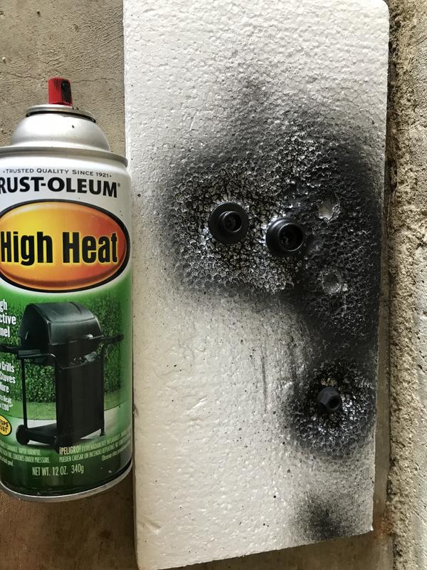 Rust-Oleum Hi Heat BBQ and Stove Paint 12oz Reviews