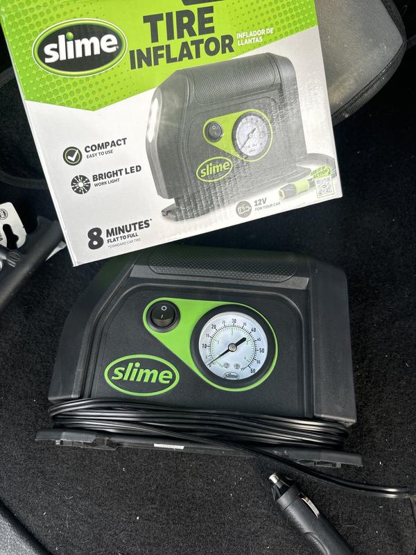 Slime 12 Volt Tire Inflator with Gauge and Light Reviews