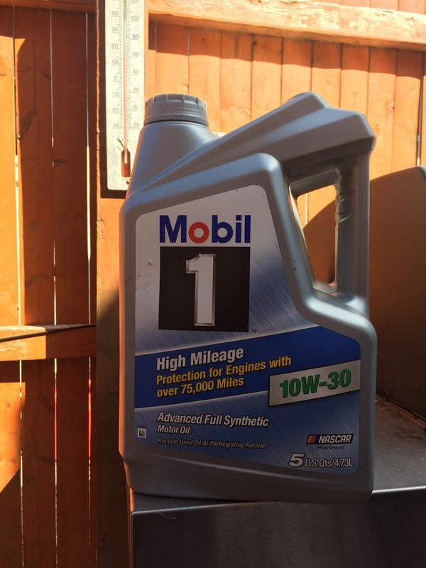 Mobil 1 High Mileage Full Synthetic Engine Oil 10W-30 5 Quart Reviews