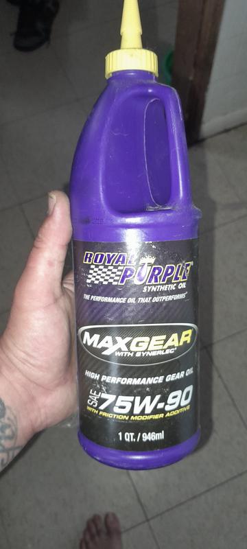 Royal Purple 75W-90 Synthetic Gear Oil 1 Quart Reviews