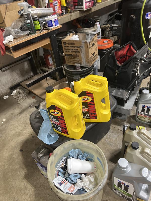 Pennzoil High Mileage Synthetic Blend 10W-30 Motor Oil 5 Quart Reviews