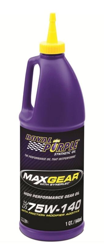 Royal Purple 75W-140 Synthetic Gear Oil/Friction Modifier 1 Quart Reviews