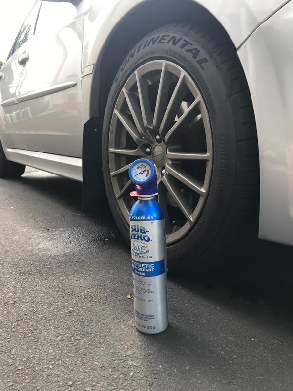 SubZero R-134a Refrigerant Kit with Stop Leak and Charging Hose 15.6oz ...