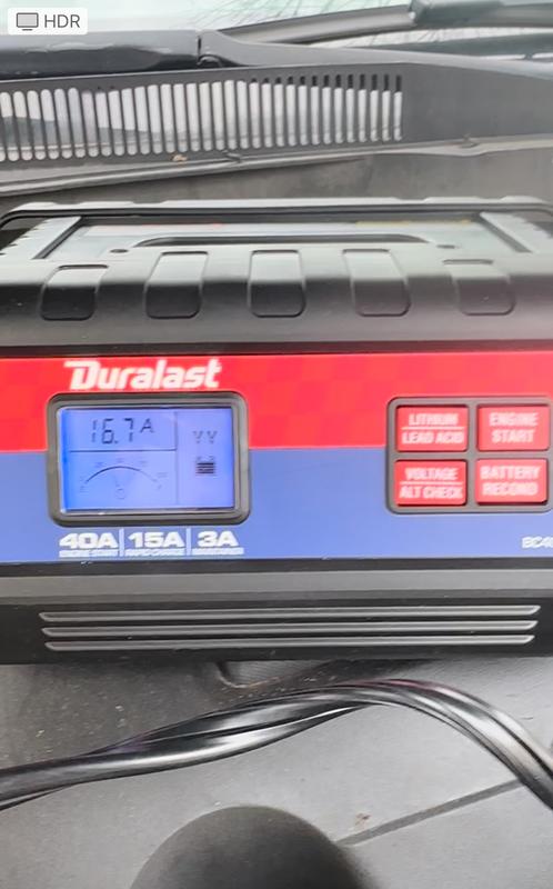 Duralast 40 Amp Battery Charger BC40DL Reviews