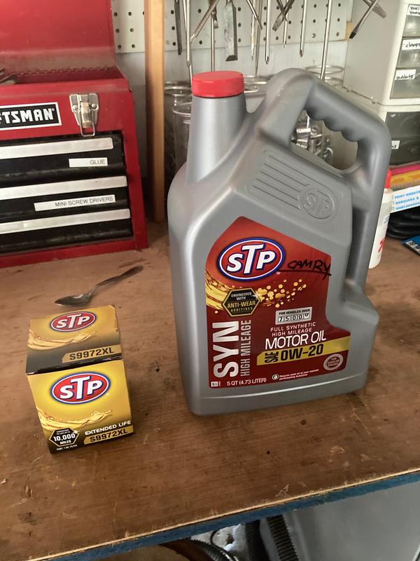 STP High Mileage Full Synthetic Engine Oil 0W-20 5 Quart Reviews