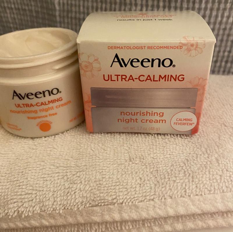 Discontinued Ultra Calming Nourishing Night Cream Aveeno