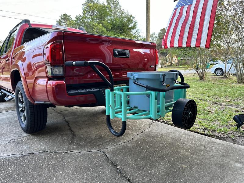 BOTE Mule Beach Cart Hitch Mount - Paddle