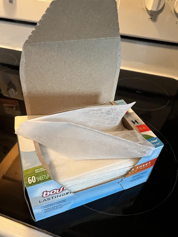 Bounce Lasting Fresh Mega Dryer Sheets, 120 ct, Outdoor Fresh & Clean ...