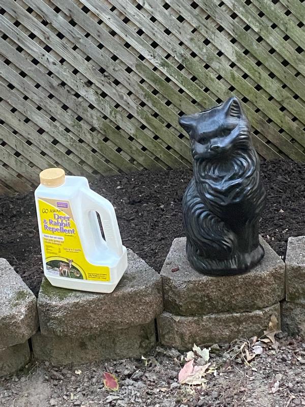 Bonide Go Away Animal Repellent Granules For Deer and Rabbits 3 lb in ...