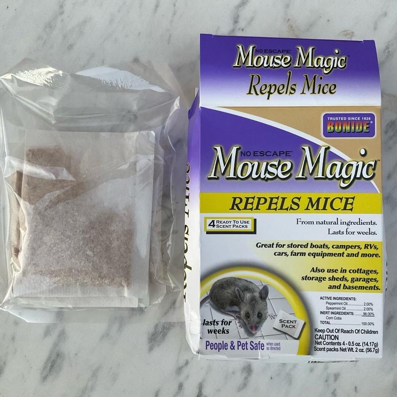 Bonide Mouse Magic 4-Count Natural Pest Control Repellent for Mice ...