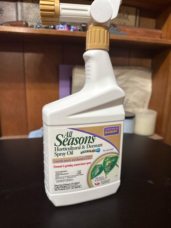 Bonide All Seasons Horticultural Dormant Spray Oil 32 oz Ready to Spray ...