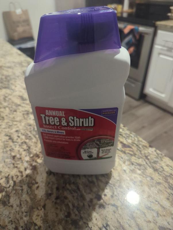Bonide 128 oz. Annual Tree & Shrub Insect Control with Systemaxx ...