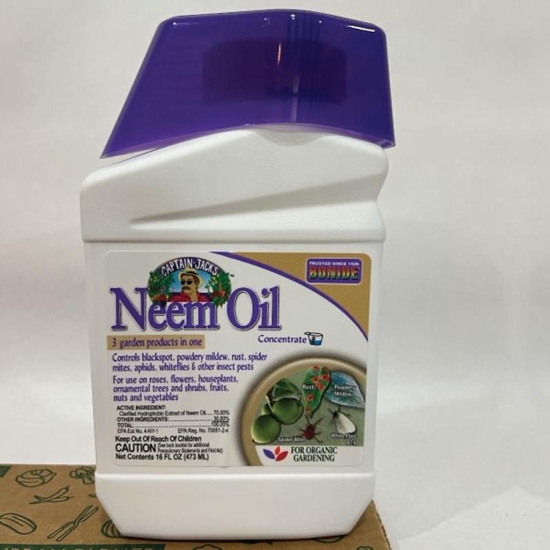 Bonide Neem Oil Concentrate 16 fl oz Organic Insecticide Fungicide ...