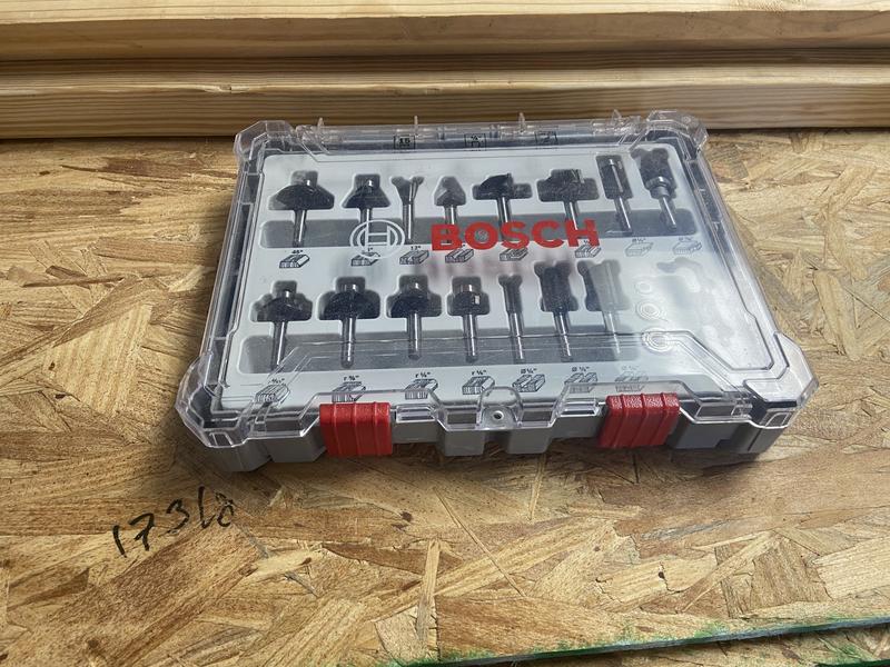 Bosch 15-Piece Carbide-tipped Router Bit Set RBS015MBS at Lowes.com