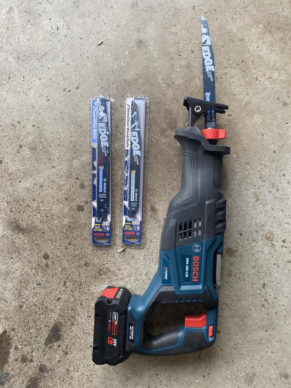 Bosch 18-volt 12 -Amp Variable Speed Brushless Cordless Reciprocating ...