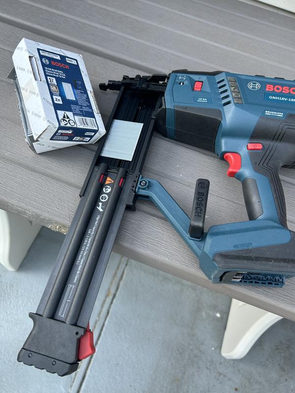 Bosch 1/2-in 18 -Gauge Straight Galvanized Collated Brad nails 5000 ...