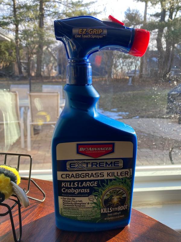 BIOADVANCED 704119A Extreme Crabgrass Herbicide Weed Killer, Ready-to ...