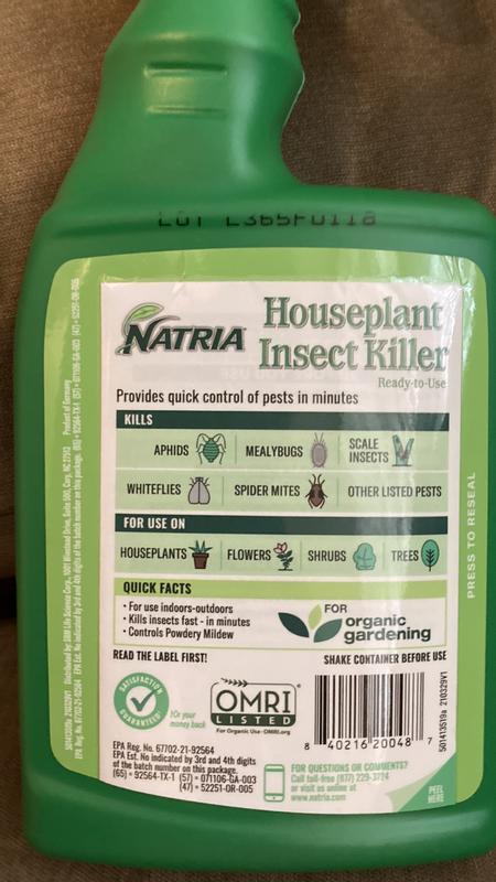 Natria Houseplant Insect Killer Ready to Use, 820048B at Tractor Supply Co