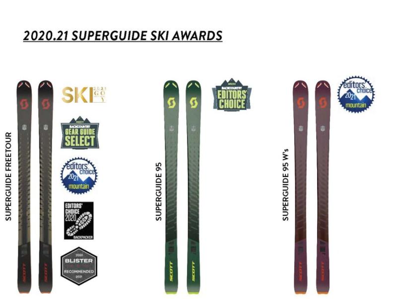 Scott Superguide 95 Alpine Touring Ski - Ski