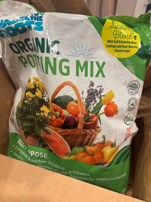 Back to the Roots 8-pack: Organic Potting Mix 6 Quarts in the Soil ...