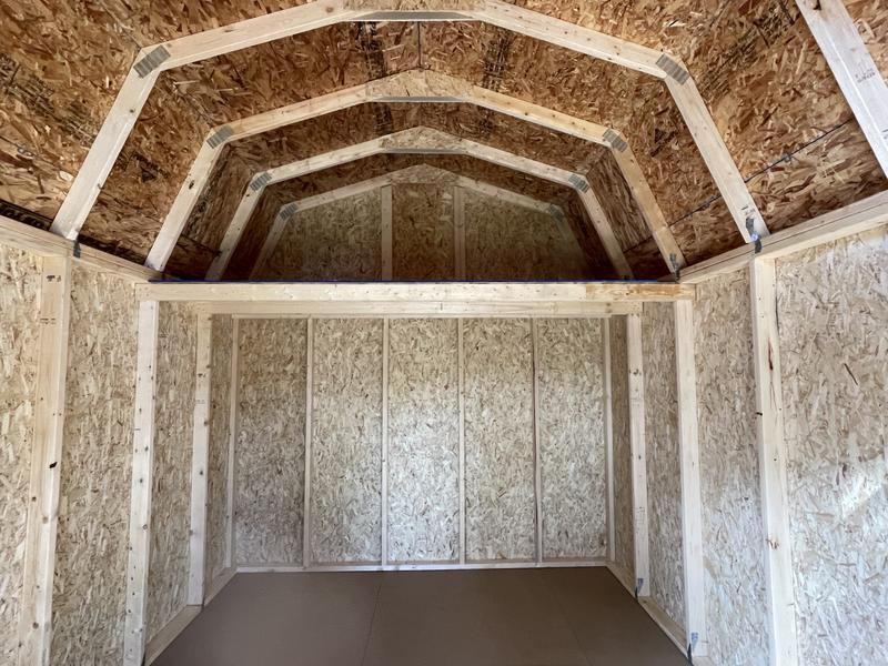 Heartland Estate 10-ft x 12-ft Gambrel Style Wood Outdoor Storage Shed ...