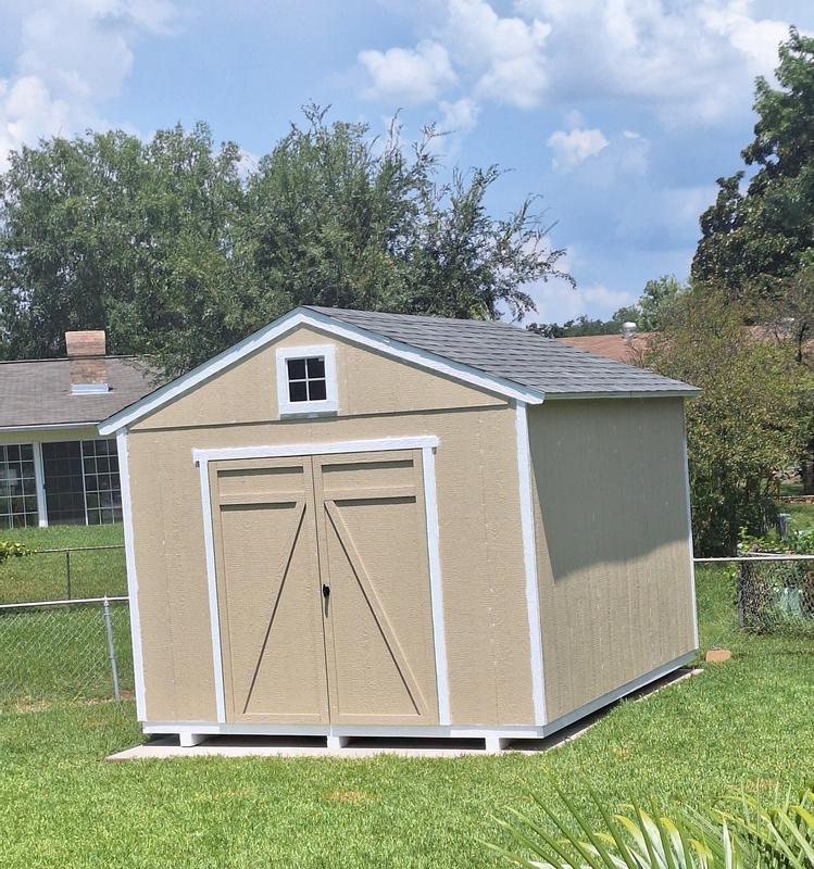 Heartland Statesman 10-ft x 12-ft Gable Style Wood Outdoor Storage Shed ...