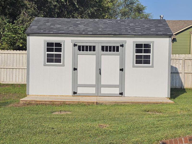 Heartland Lancaster 16-ft x 12-ft Gable Style Wood Outdoor Storage Shed ...