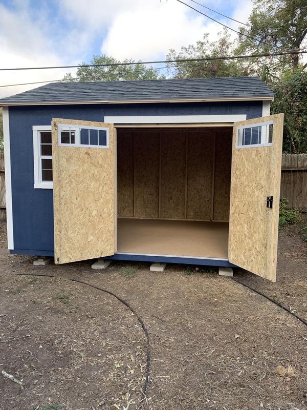 Heartland Hanover 10-ft x 16-ft Gable Style Wood Outdoor Storage Shed 3 ...