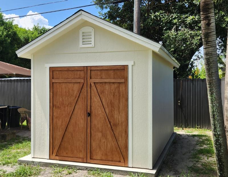Heartland Metallic Metal Storage Shed Ramp in the Storage Shed ...