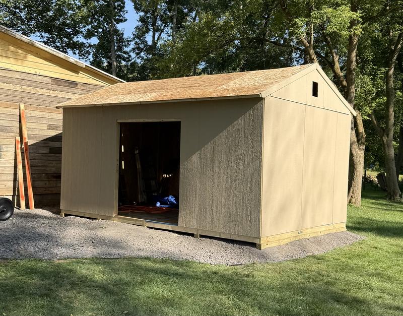 Heartland Lancaster 16-ft x 12-ft Gable Style Wood Outdoor Storage Shed ...