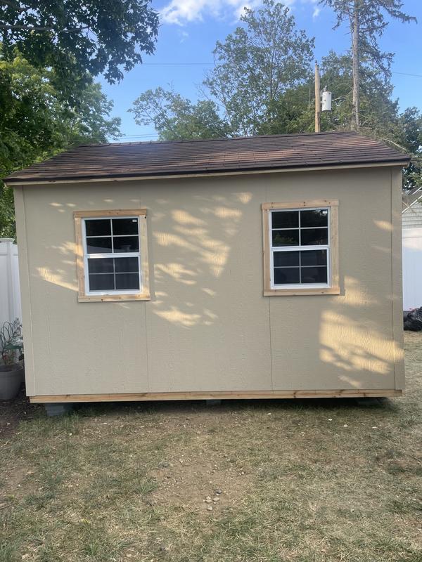 Heartland Hanover 10-ft x 16-ft Gable Style Wood Outdoor Storage Shed 3 ...