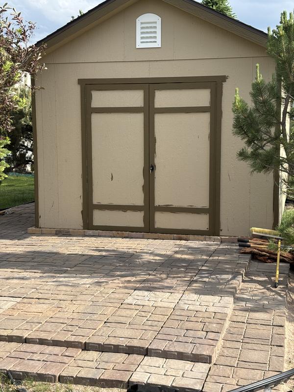 Heartland Hillsdale 10-ft x 20-ft Gable Style Wood Outdoor Storage Shed ...