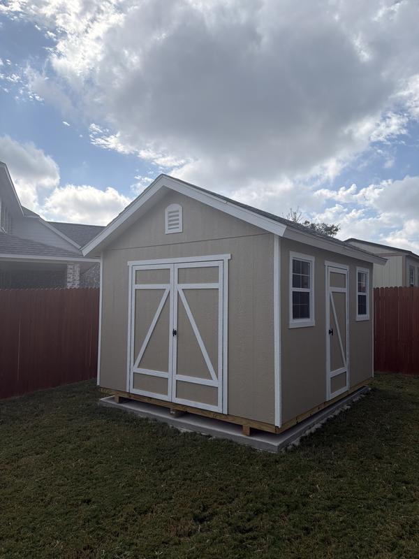 Heartland Hillsdale 10-ft x 20-ft Gable Style Wood Outdoor Storage Shed ...