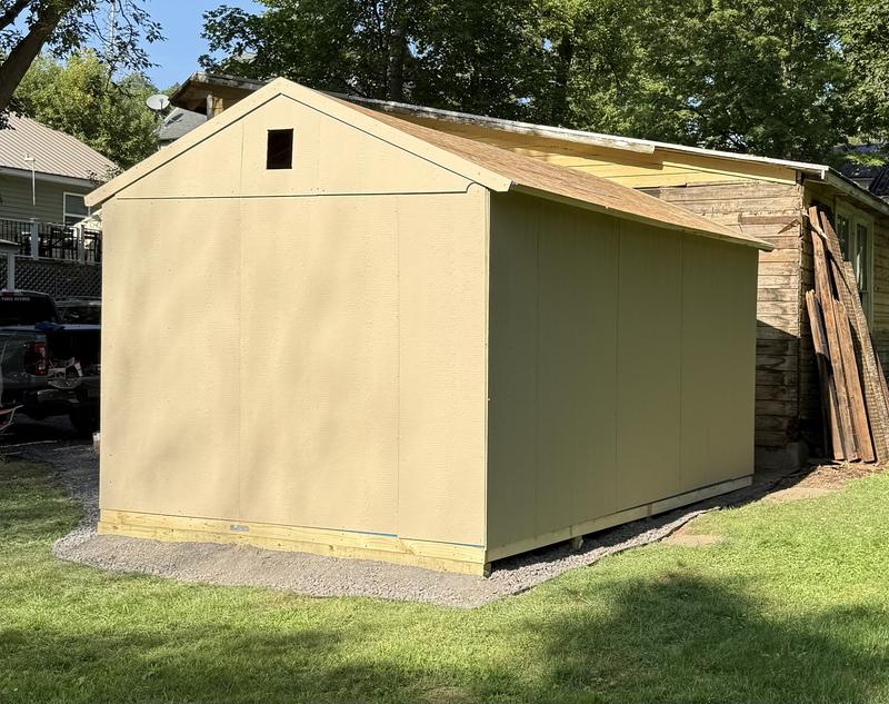 Heartland Lancaster 16-ft x 10-ft Gable Style Wood Outdoor Storage Shed ...