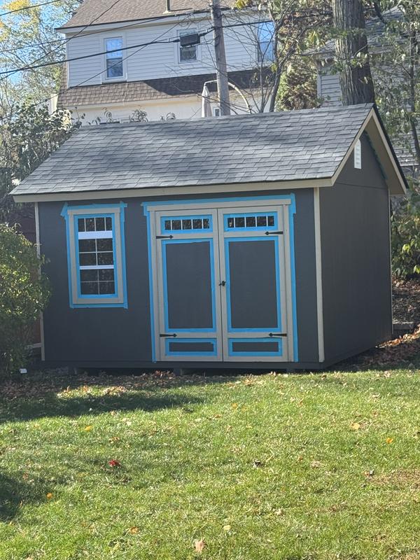 Heartland Biltmore 12-ft x 8-ft Gable Style Wood Outdoor Storage Shed 1 ...