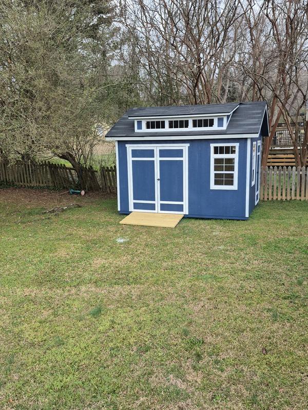 Heartland Summerhill 10-ft x 12-ft Installed Wood Outdoor Storage Shed ...
