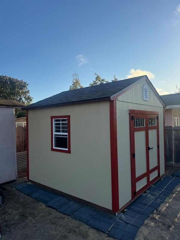 Heartland Hanover 10-ft x 16-ft Gable Style Wood Outdoor Storage Shed 3 ...