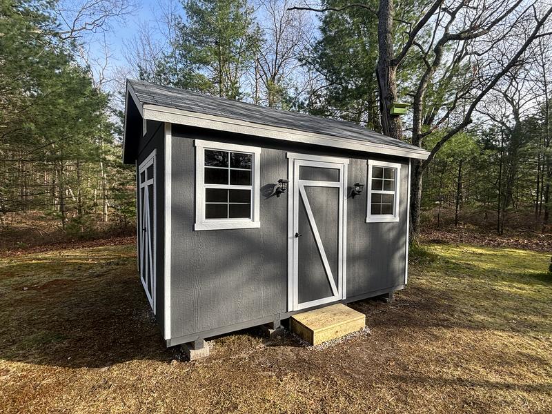 Heartland Hillsdale 10-ft x 20-ft Gable Style Wood Outdoor Storage Shed ...