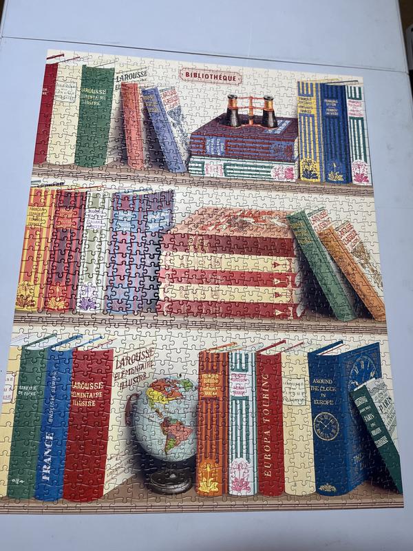 Library Books 1000 piece Puzzle by Cavallini & Co. | Barnes & Noble®
