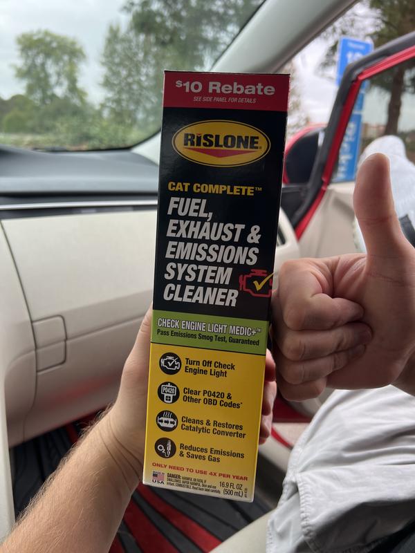Rislone 16.9 oz. Cat Complete Fuel, Exhaust and Emissions System ...