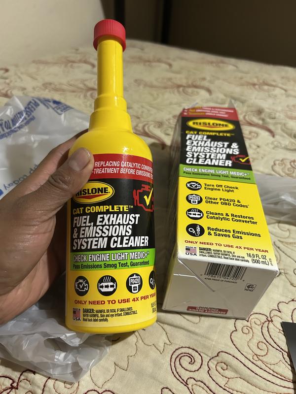 Rislone 16.9 oz. Cat Complete Fuel, Exhaust and Emissions System ...