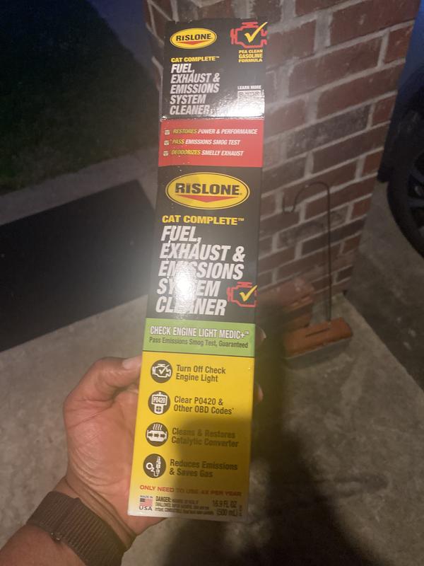 Rislone 16.9 oz. Cat Complete Fuel, Exhaust and Emissions System ...
