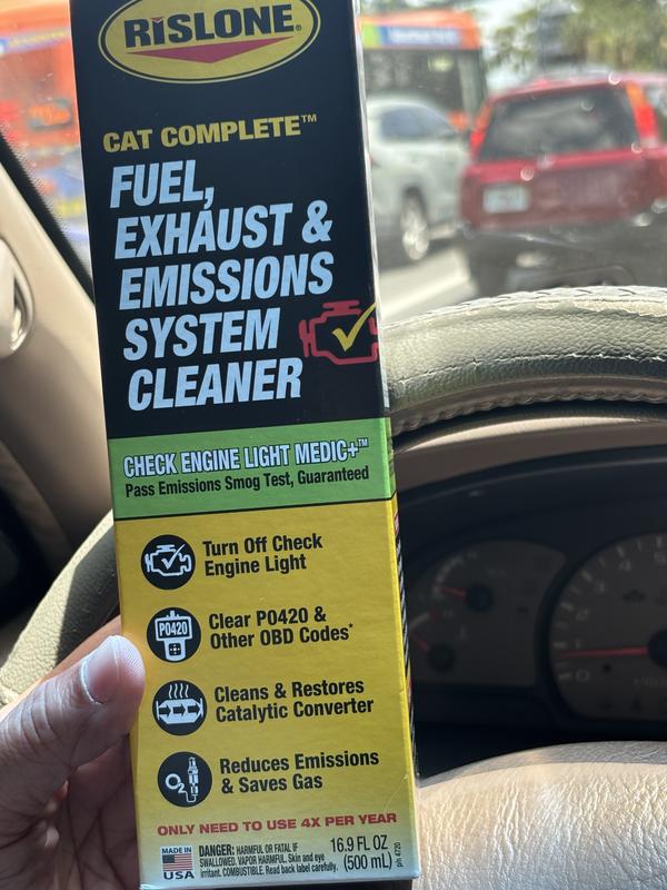 Rislone 16.9 oz. Cat Complete Fuel, Exhaust and Emissions System ...