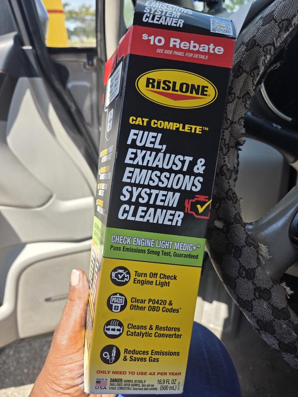 Rislone 16.9 oz. Cat Complete Fuel, Exhaust and Emissions System ...