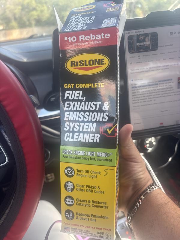 Rislone 16.9 oz. Cat Complete Fuel, Exhaust and Emissions System ...