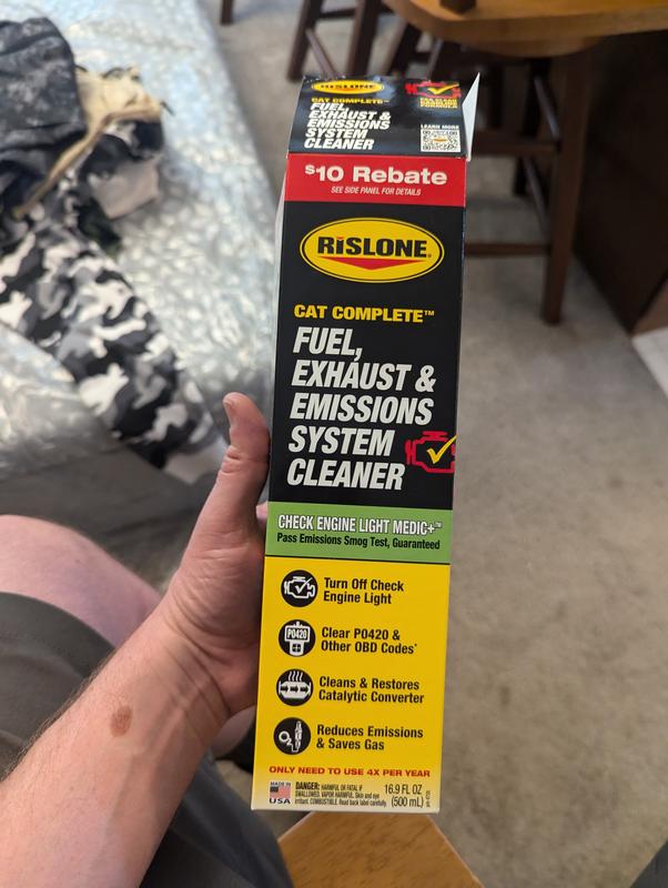 Rislone 16.9 oz. Cat Complete Fuel, Exhaust and Emissions System ...